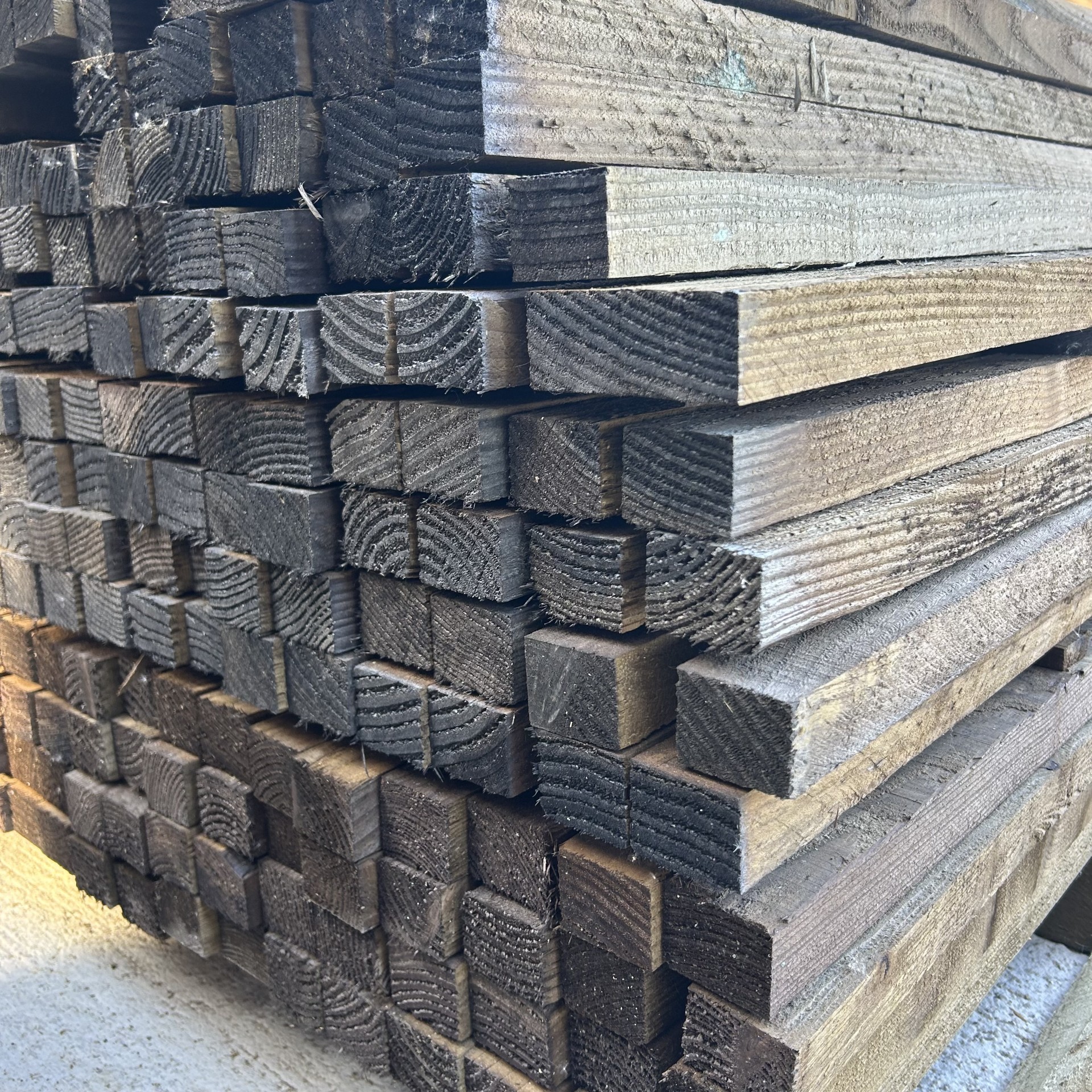 Closeboard Counter Rails 3m - Broadshires Fencing Supplies